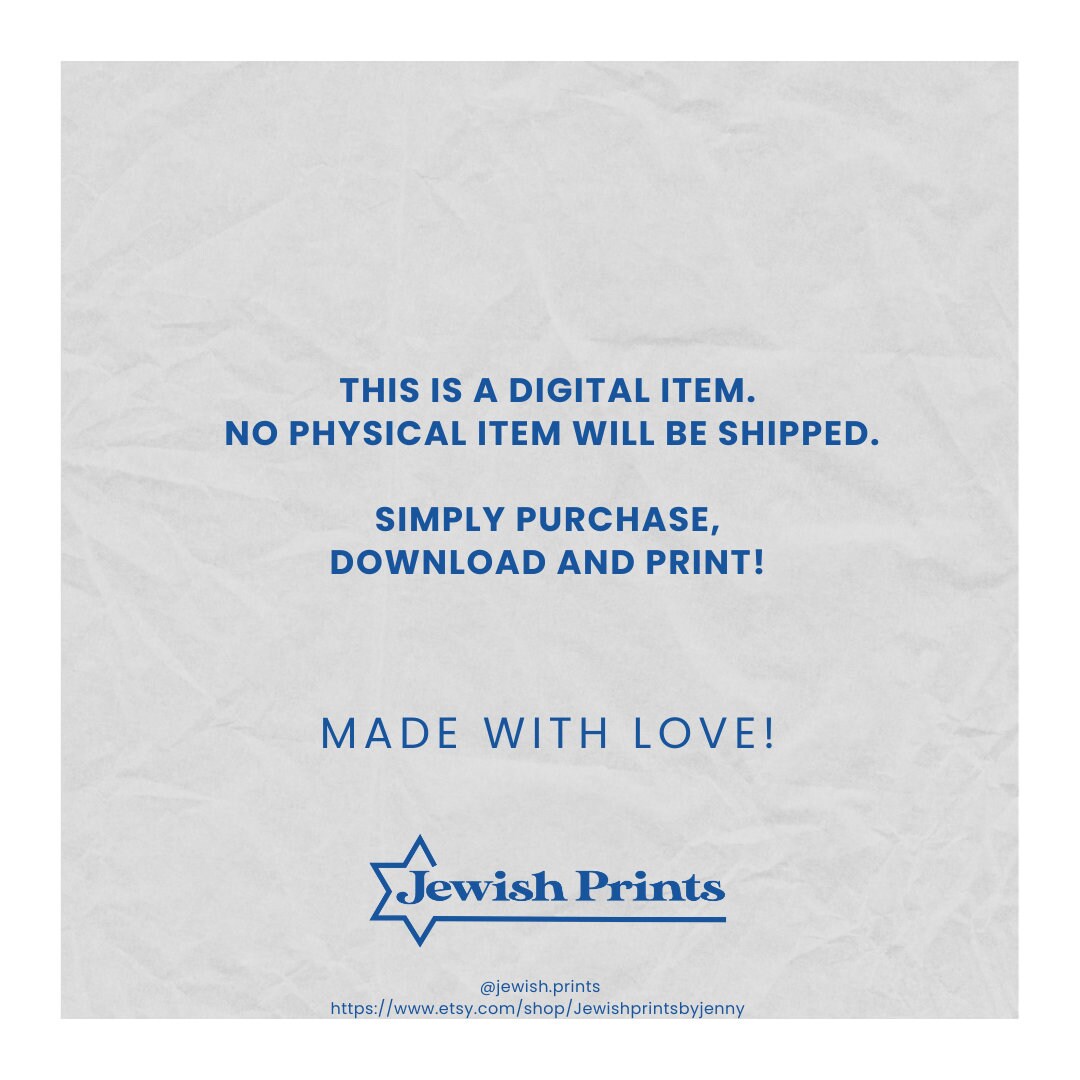 We Love Israel Printable and Coloring Activity Pages PDF Instant ...