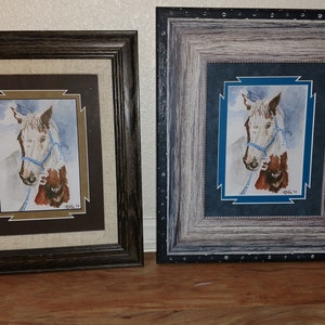 Navi Hand-numbered Paint Horse Watercolor Print - Etsy