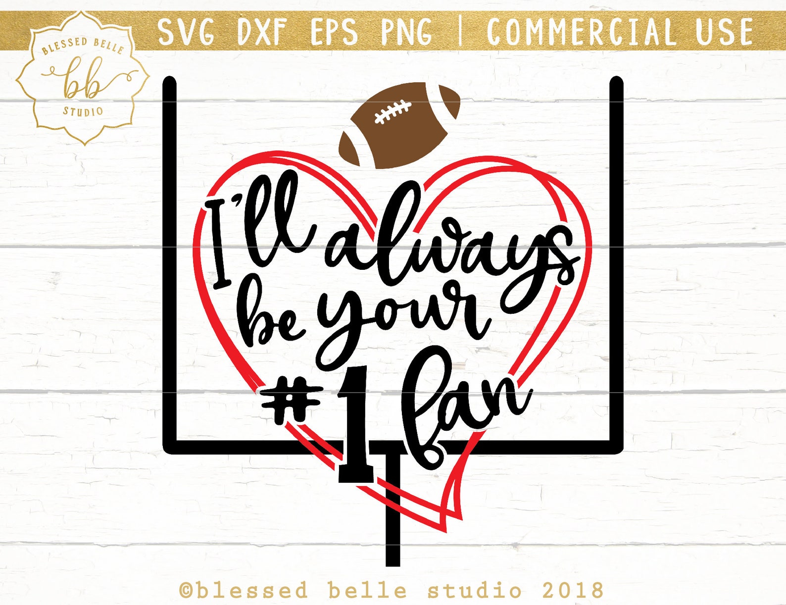 Football Mom SVG, Dxf, Eps, Png, Number One Fan Svg, Football Svg ...