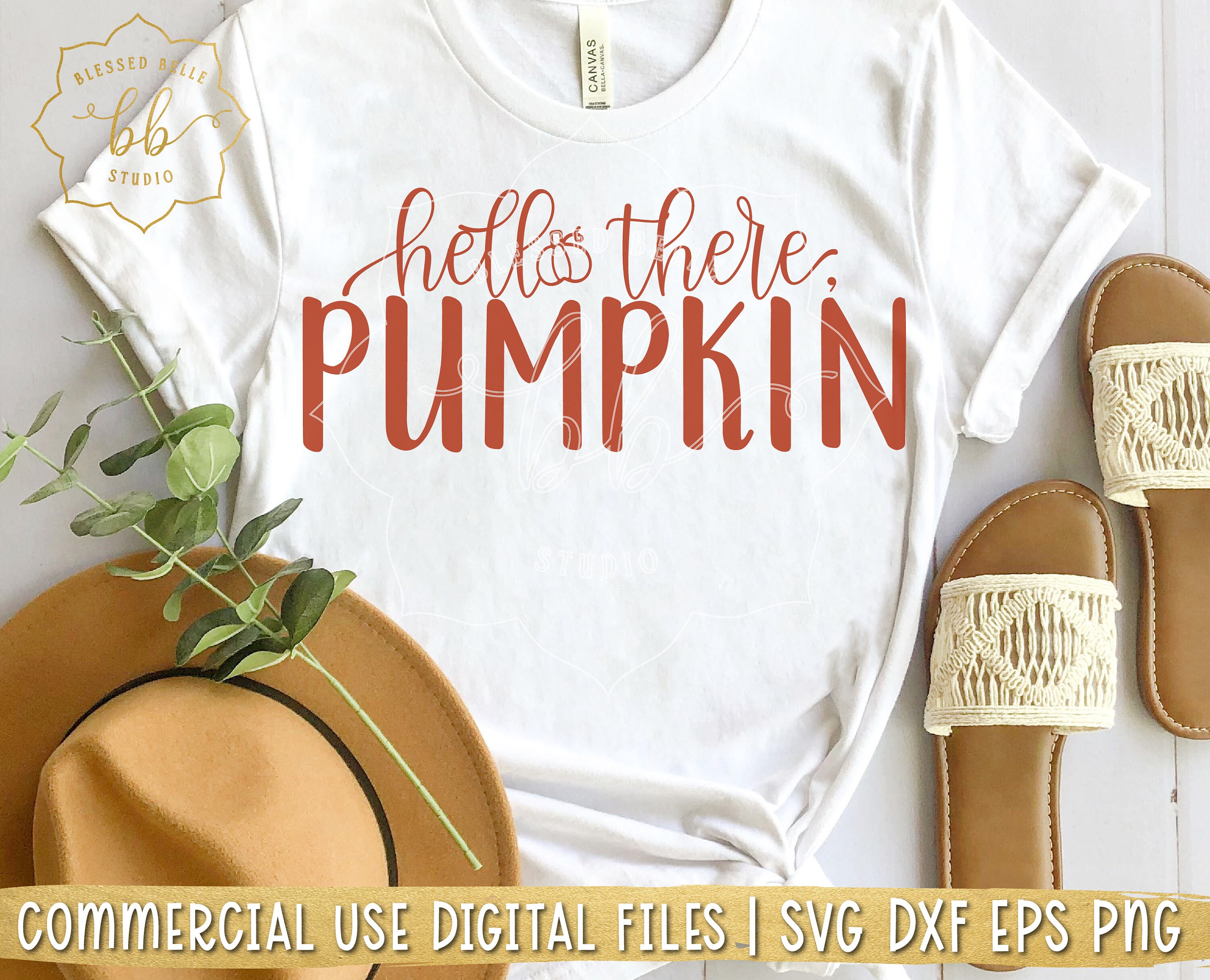 Hello There Pumpkin Svg, Fall SVG, Fall Farmhouse Svg, Fall Sign Svg ...