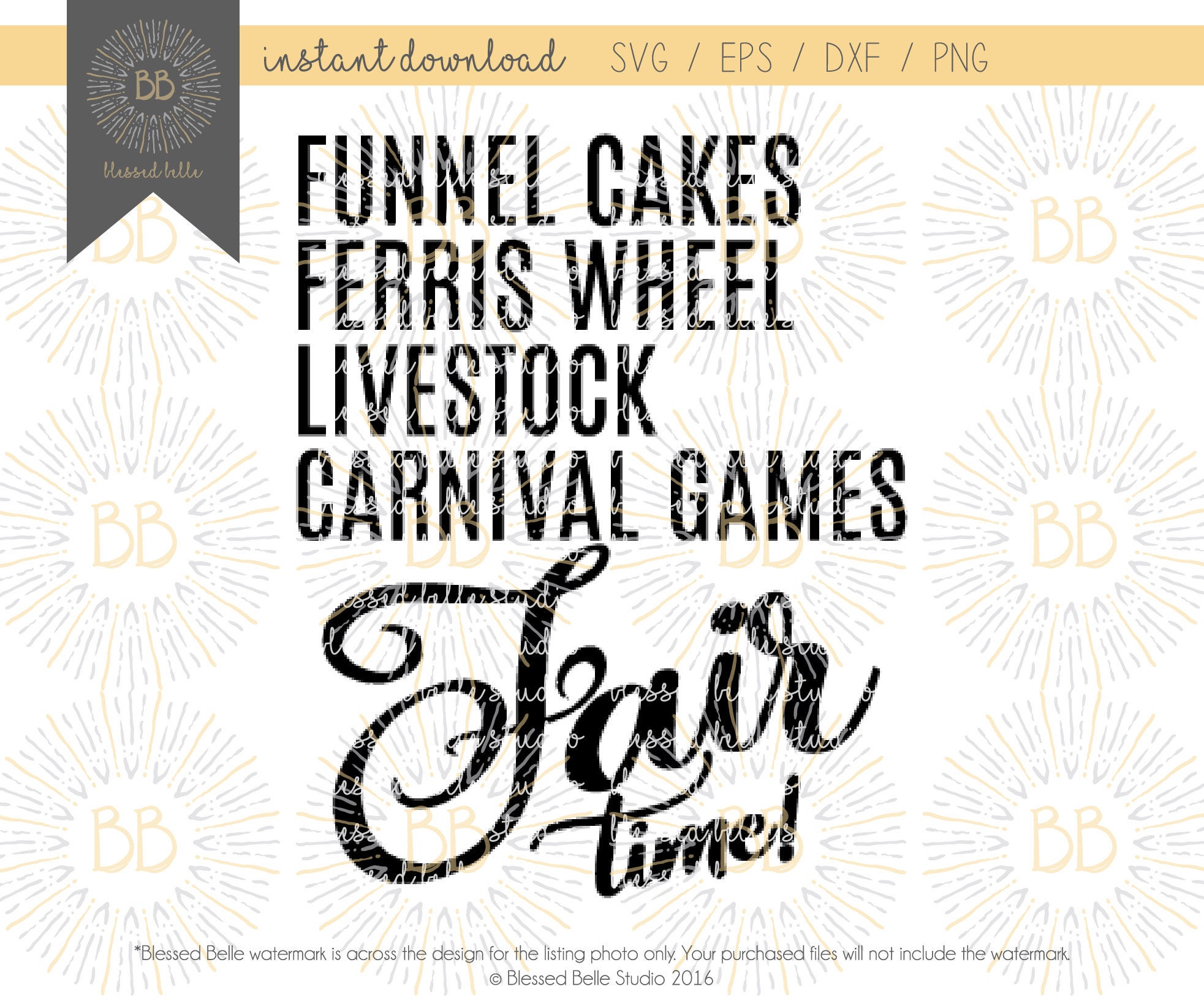 Fair SVG state fair fall svg eps dxf png file | Etsy