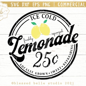 Farmhouse Svg, Lemonade Svg, SVG for Lemonade Sign, Farmhouse Svg ...