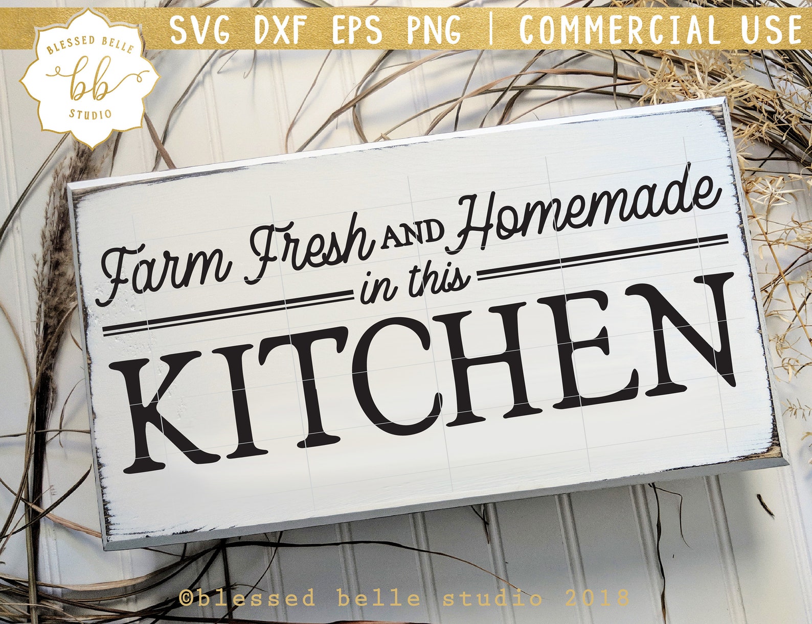 Farmhouse Kitchen Svg Farmhouse Svg Kitchen Sign Svg Farm - Etsy
