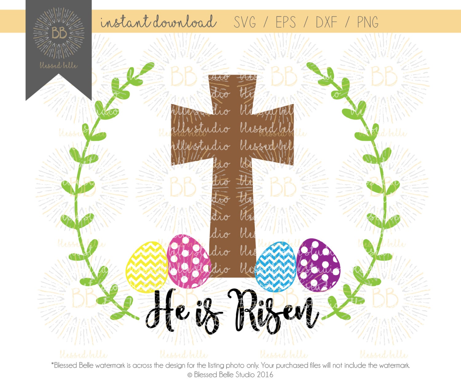 Paper, Party & Kids He Has Risen svg for cricut silhouette machines ...