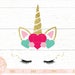 Unicorn SVG, Unicorn With Hearts Svg, Unicorn Face Svg, Eps, Dxf, Png ...