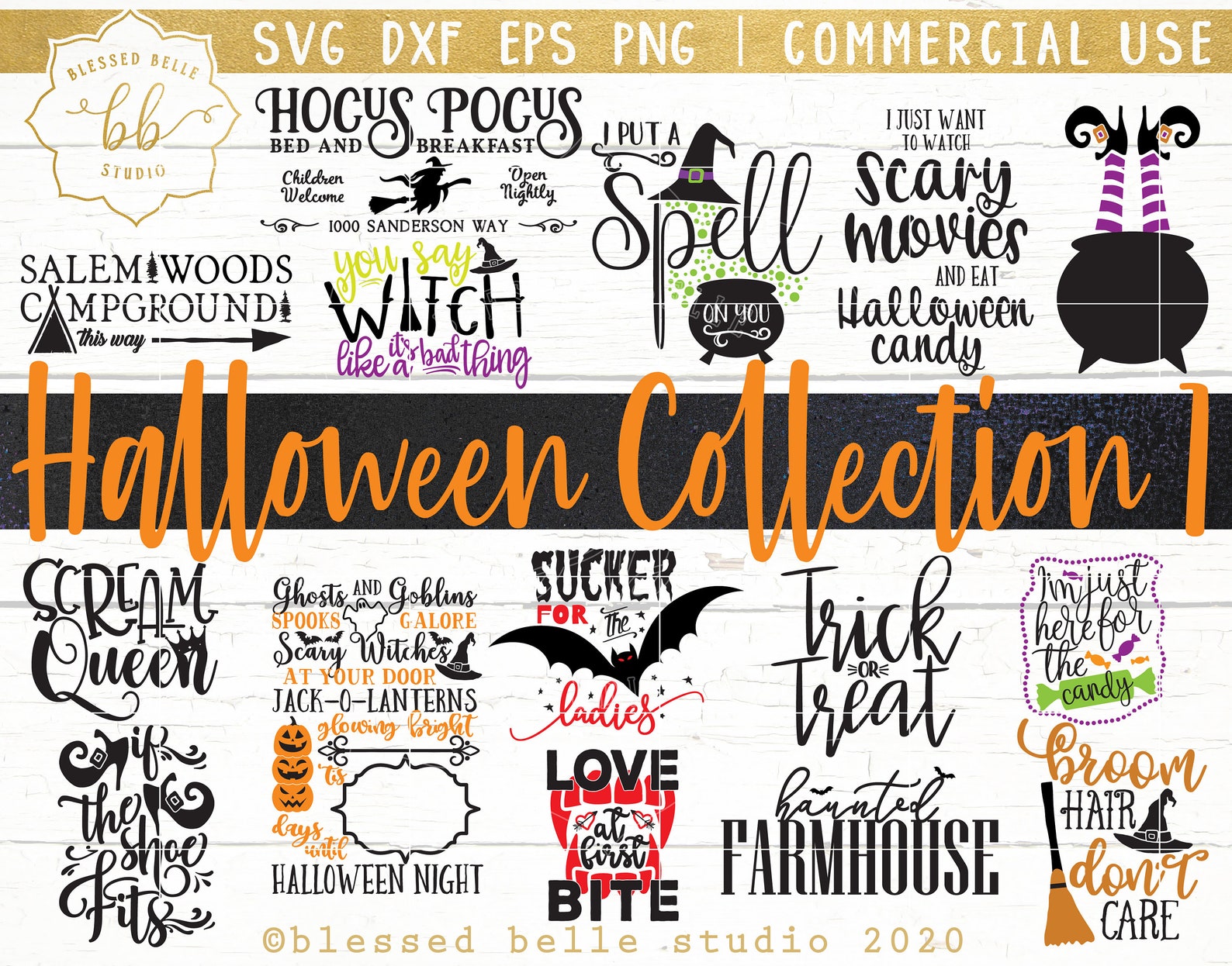 Halloween Bundle Svg, Fall Bundle Svg, Farmhouse, Fall Svg, Fall Sign ...
