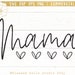 Mama Svg, Mothers Day Svg, Mama of 4 Svg, 4 Kids Svg, 4 Hearts Svg, Mom ...