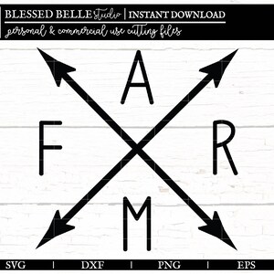 Farm Svg, Farmhouse Svg, Farm Compass Svg, Eps, Dxf, Png Cut File ...