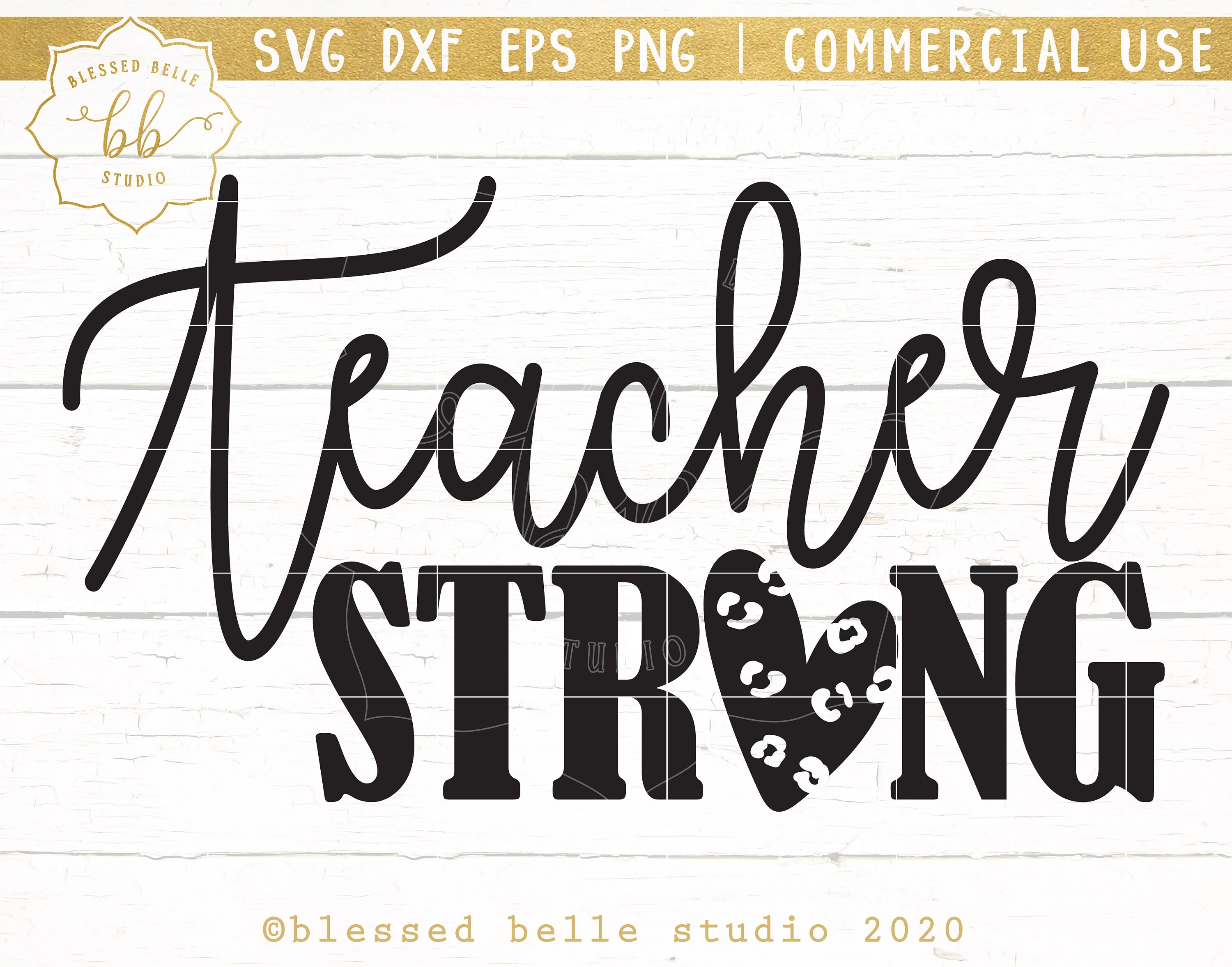 Teacher Strong SVG, Teacher Svg, Back to School, Teacher Shirt, Teacher ...