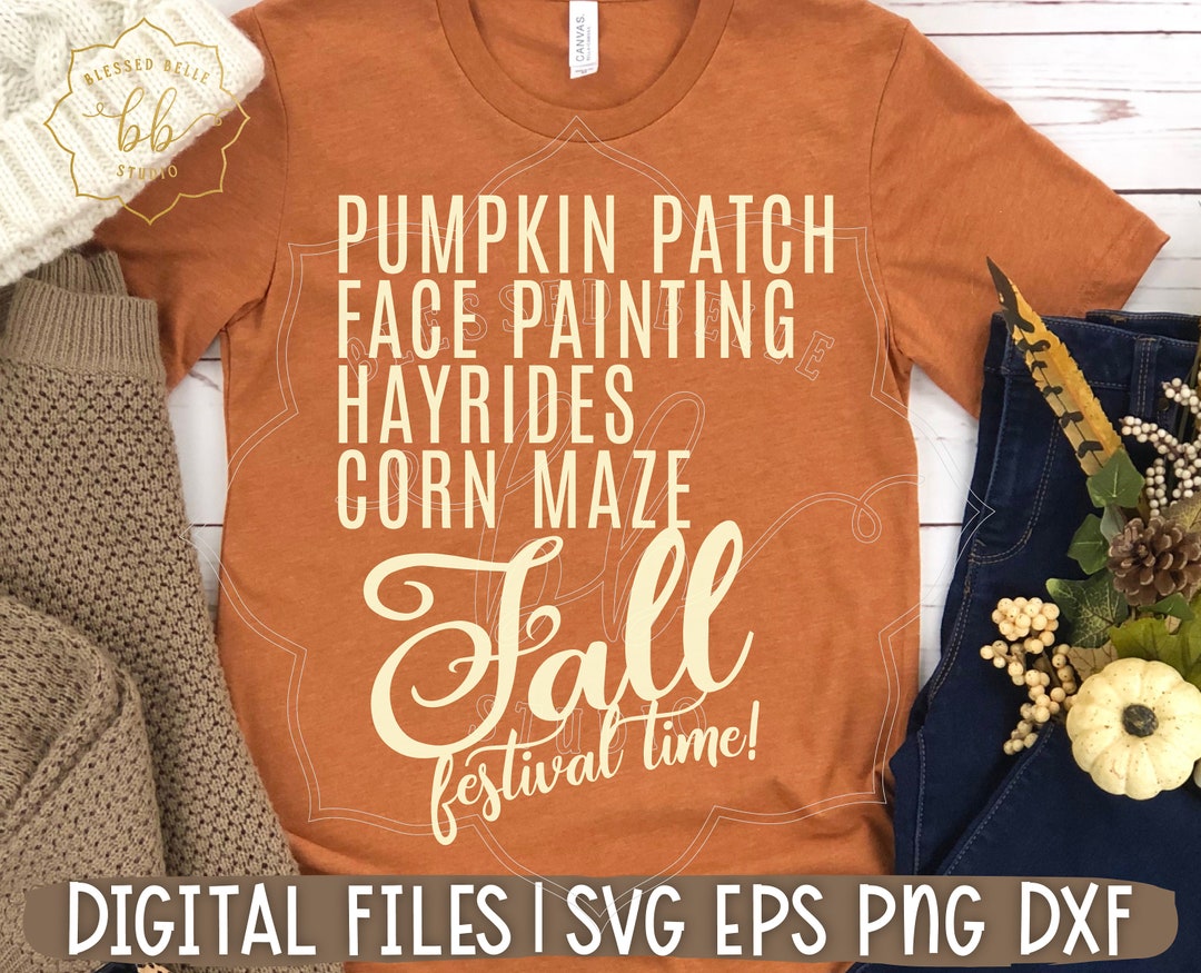 Fall Festival Time SVG, Fall Festival Svg Png, Dxf, Eps, Fall, Pumpkin ...