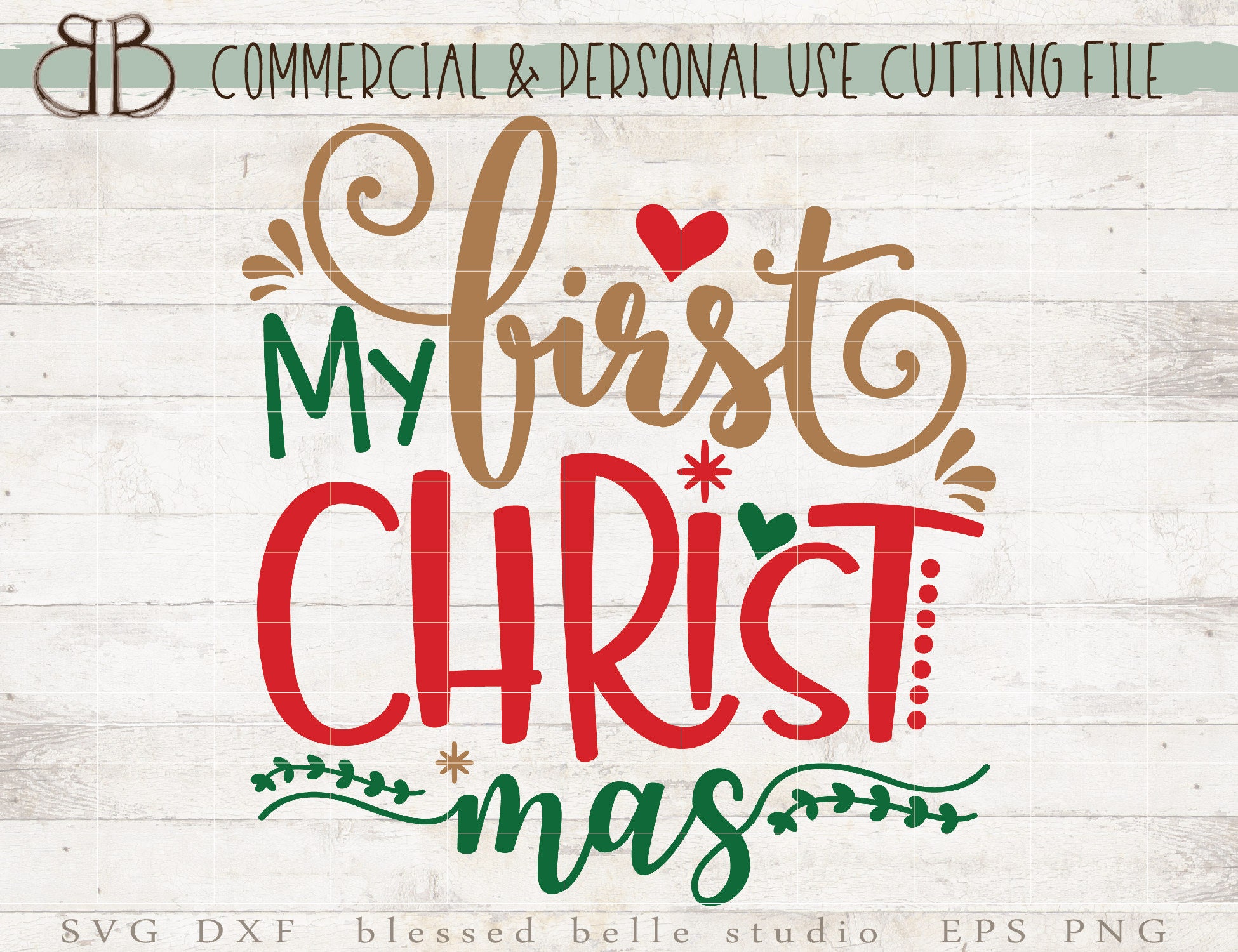 My First Christmas SVG, My 1st Christmas SVG, Christmas SVG, Girl, Svg ...