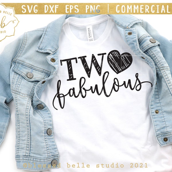 Two Cute Svg - Etsy