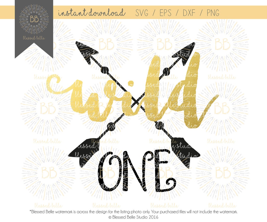 Wild One SVG, One Year Old Svg, First Birthday Svg, 1st Birthday, Baby ...