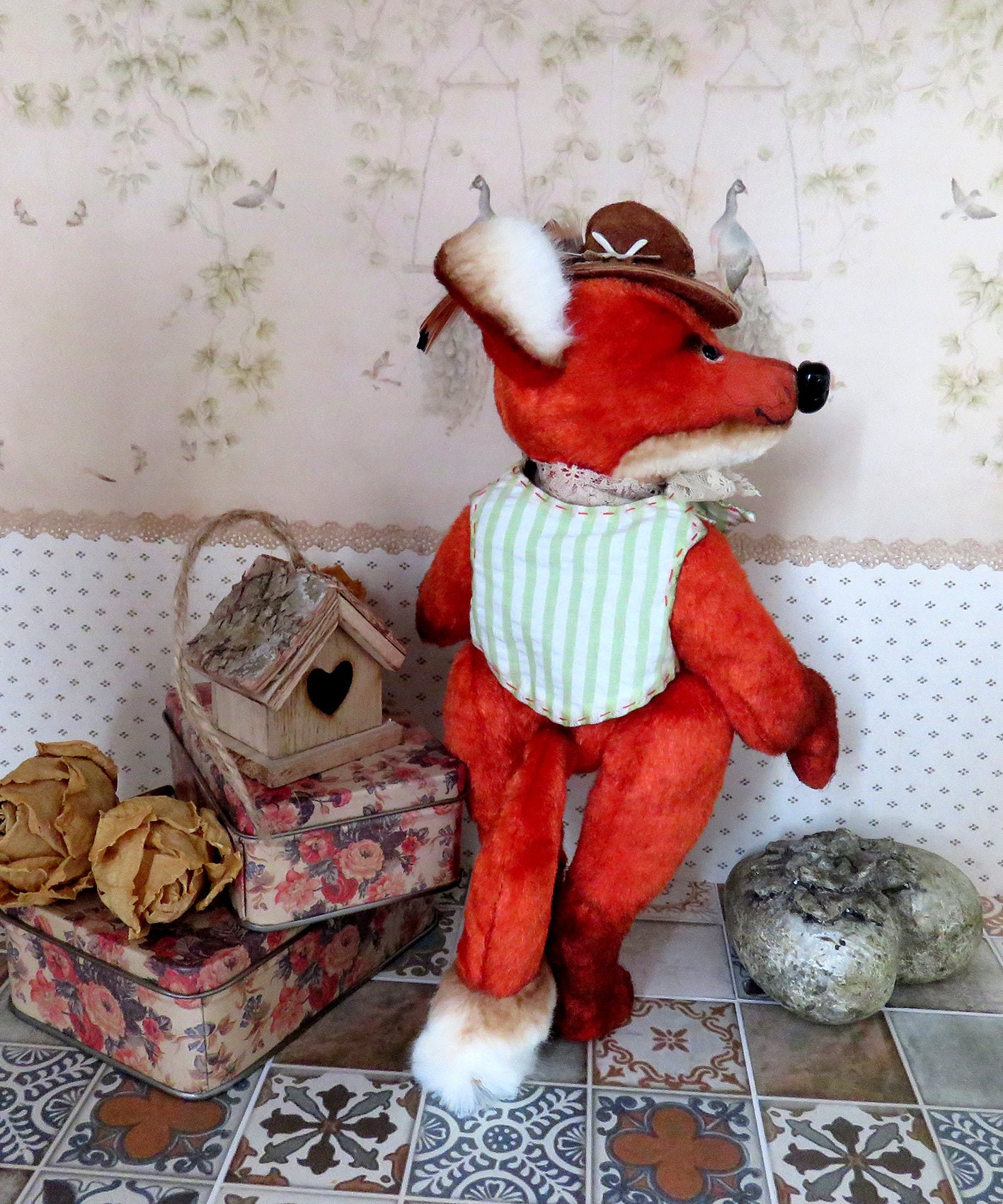 3 PATTERNS Teddy Fox Family, Plush Teddy Fox Sewing Pattern, Artist ...