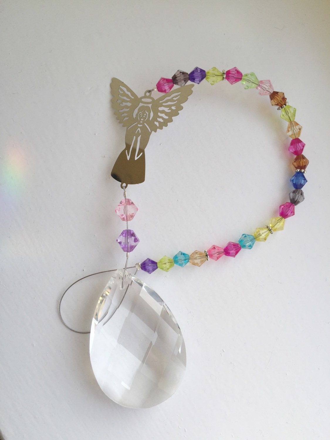 Angel Suncatcher - Etsy