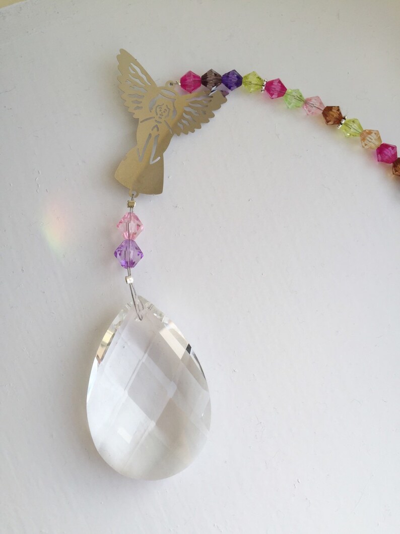 Angel Suncatcher - Etsy
