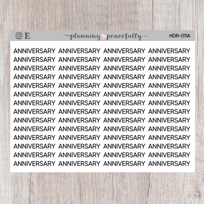 Planner Headers 4 Classic Happy Planner® HP, Erin Condren EC - Etsy