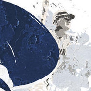 Babe Ruth New York Yankees, Sports Poster, Wall Art, Fan Art, Wall Art ...