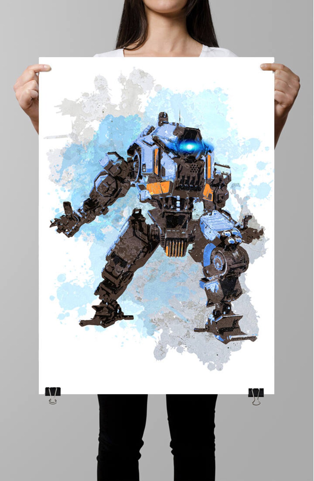 Titanfall 2 Ion Prime Poster: Mech-style Gamer Art - Etsy