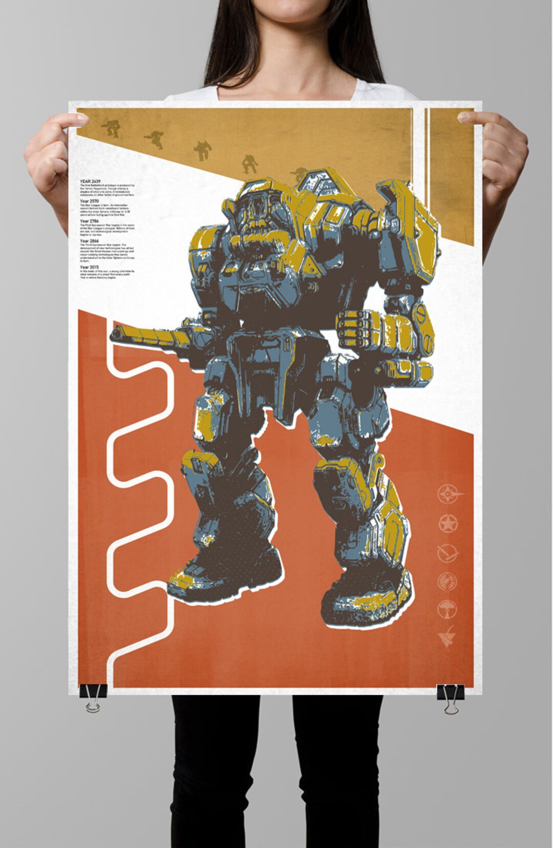 Mechwarrior Executioner, Post Modern, Modern, Gaming Posters, Gamer Art ...