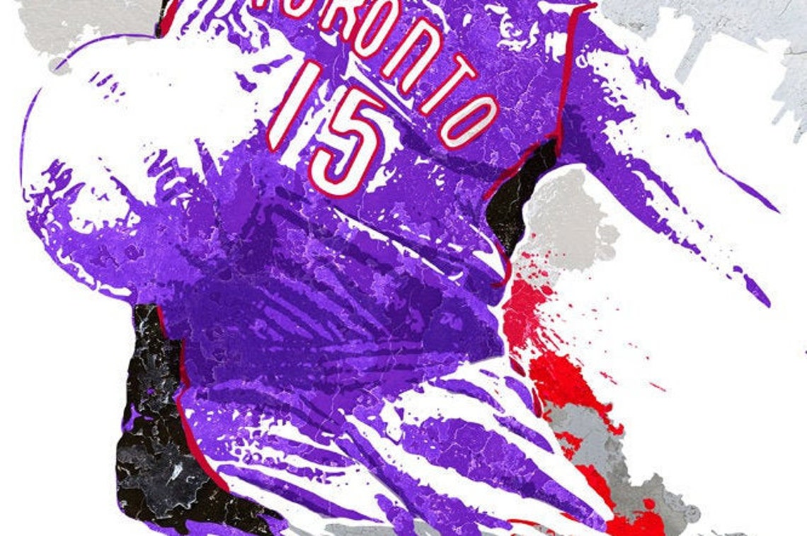 Vince Carter Toronto Raptors Poster Wall Art Sports Poster - Etsy