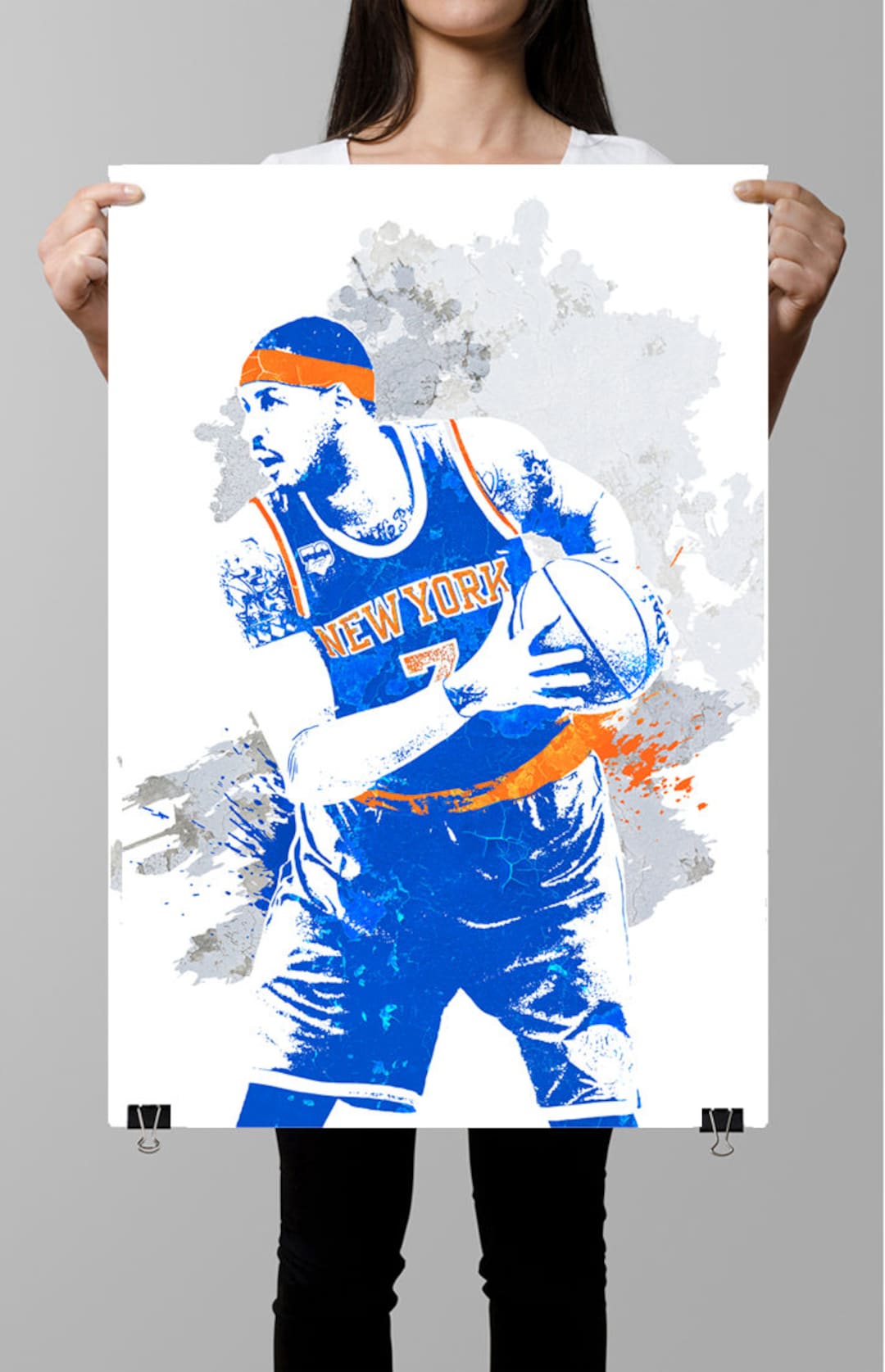 Carmelo Anthony Coloring Pages Knicks