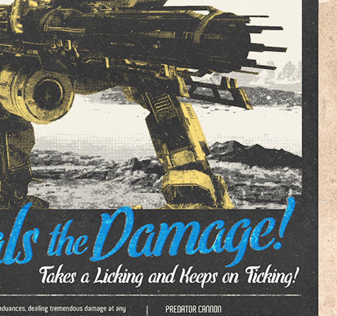 Titanfall 2 Legion Titan Post Modern Modern Gaming | Etsy