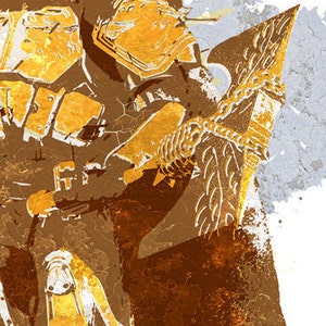 Destiny - Lord Saladin, Saladin Forge - Fan Art Poster, Game Poster ...