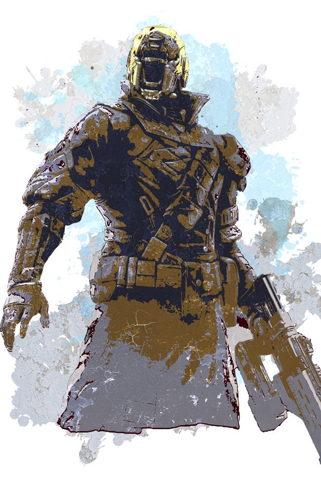 Destiny Hunter Concept Art