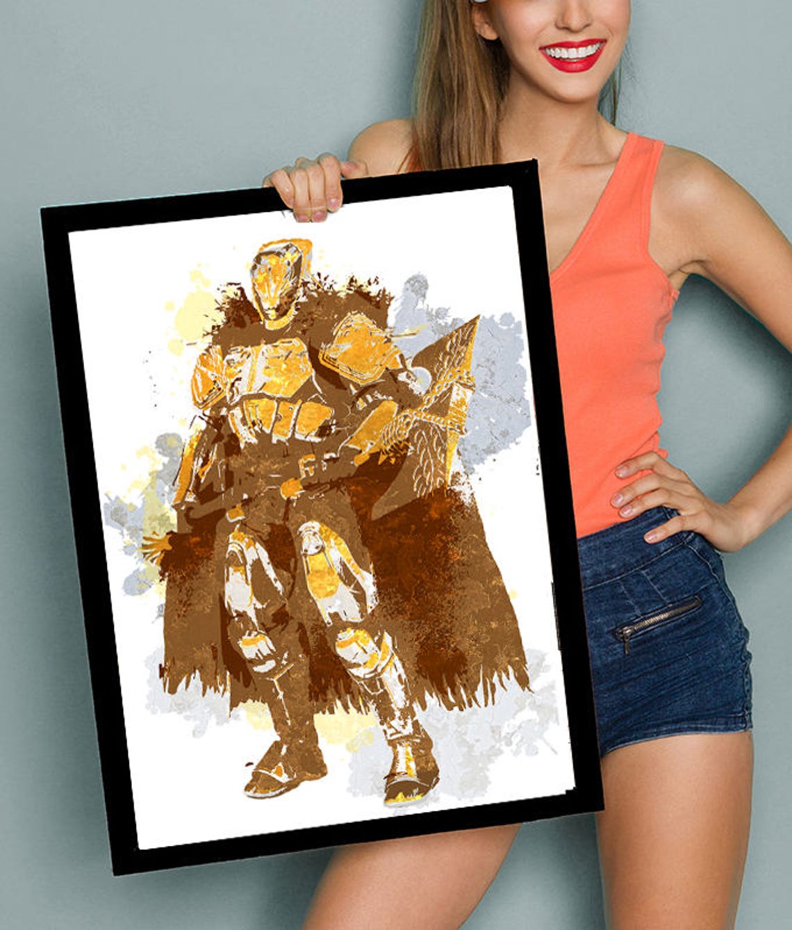 Destiny Lord Saladin Saladin Forge Fan Art Poster Game - Etsy