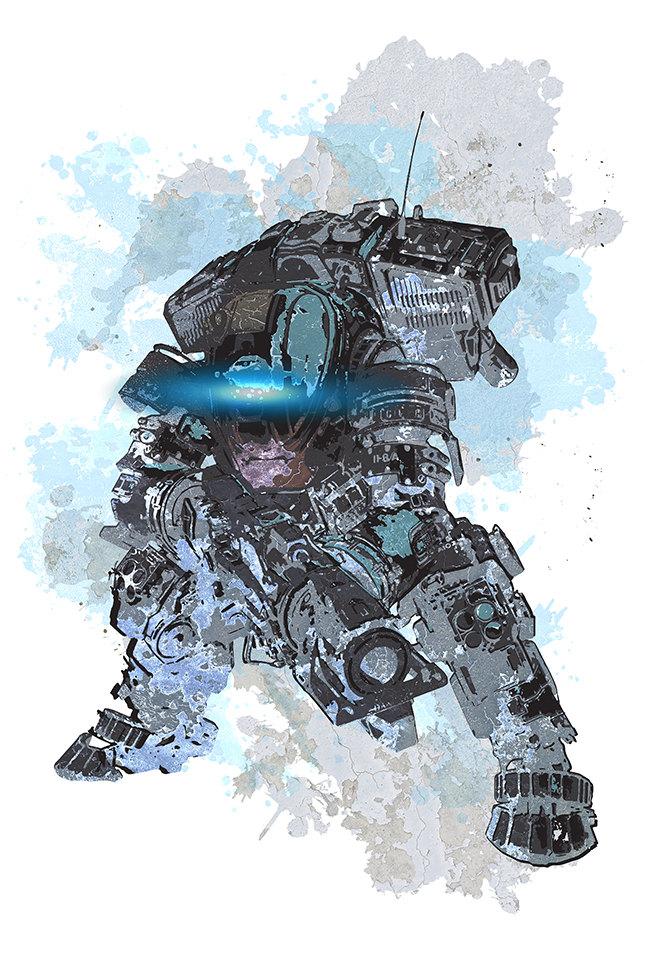 Titanfall 2 Scorch Fan Art Poster Titan Gamer Art Geek - Etsy