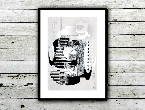 Typography Wall Art Numbers Number 9 Poster Fine Art | Etsy