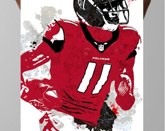 Julio Jones Poster Digital Download | Printable Wall Art for Football ...