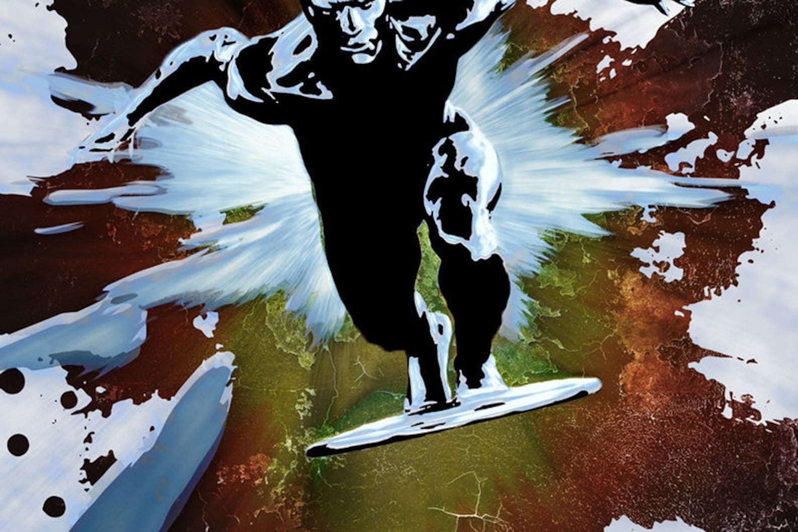 Silver Surfer Norrin Radd Poster Marvel Comics Galactus - Etsy
