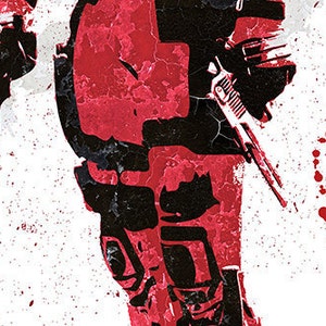 Deadpool, Comic Poster, Wade Wilson, Marvel Comics, Kids Decor - Etsy