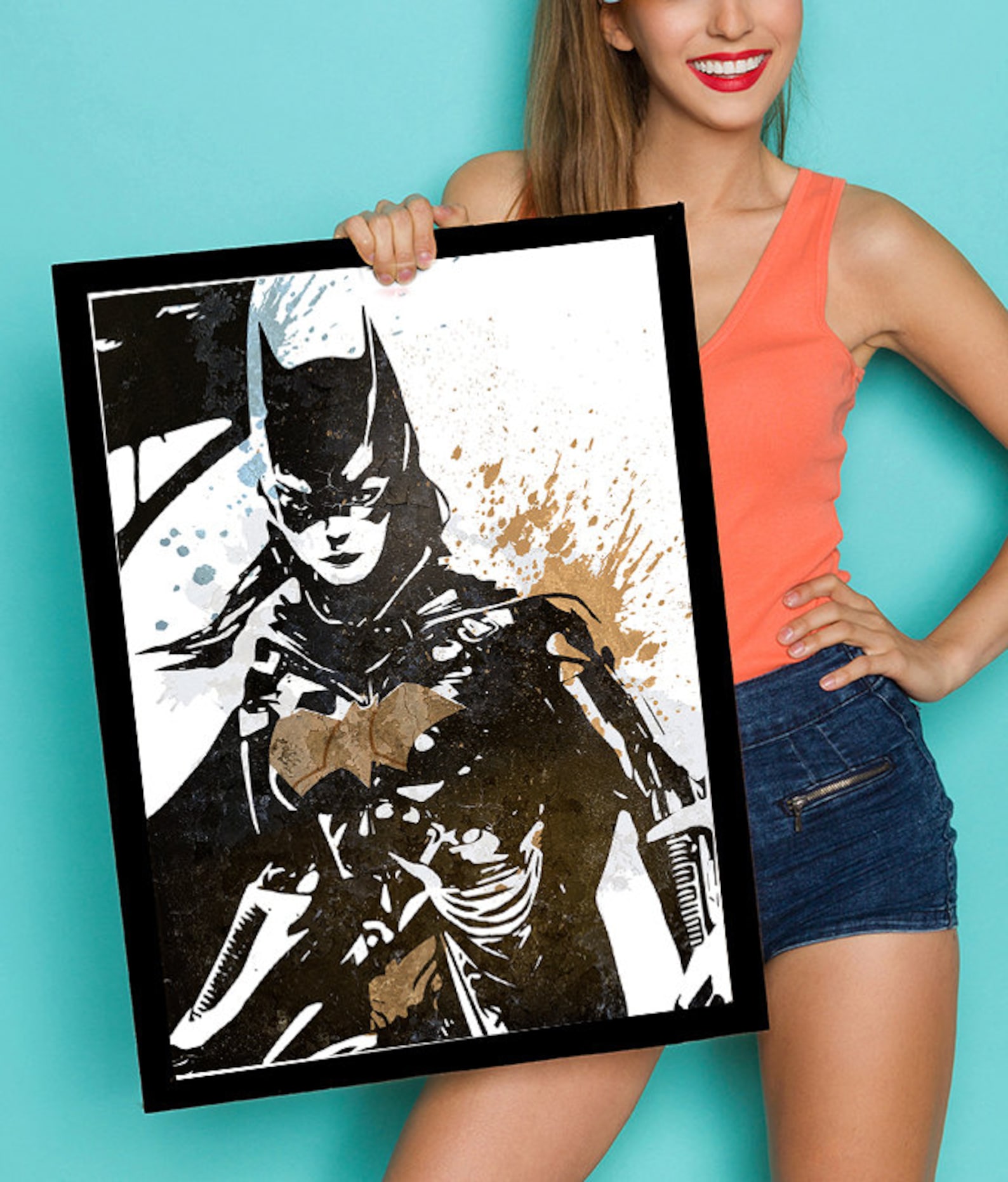 Batgirl Comic Poster: Barbara Gordon DC Comics Wall Art - Etsy