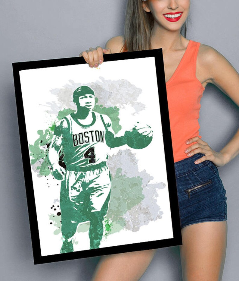 Fan Art Poster Isaiah Thomas Boston Celtics Wall Art Poster - Etsy