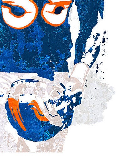 Fan Art Poster Von Miller Denver Broncos Poster Wall Art | Etsy
