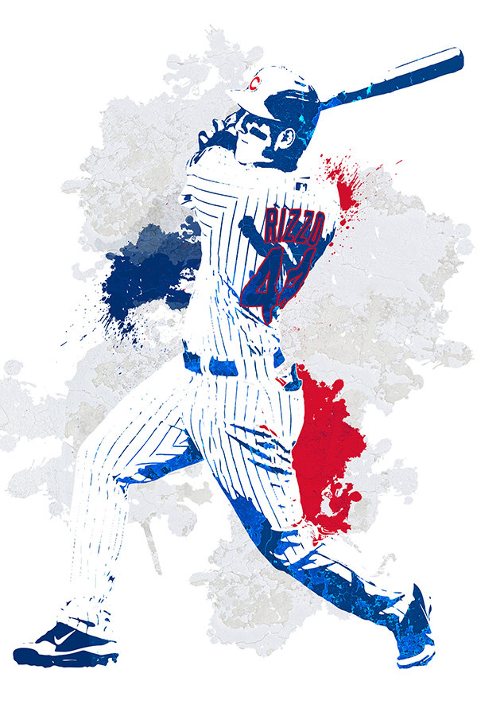 Anthony Rizzo Chicago Cubs Poster - Etsy