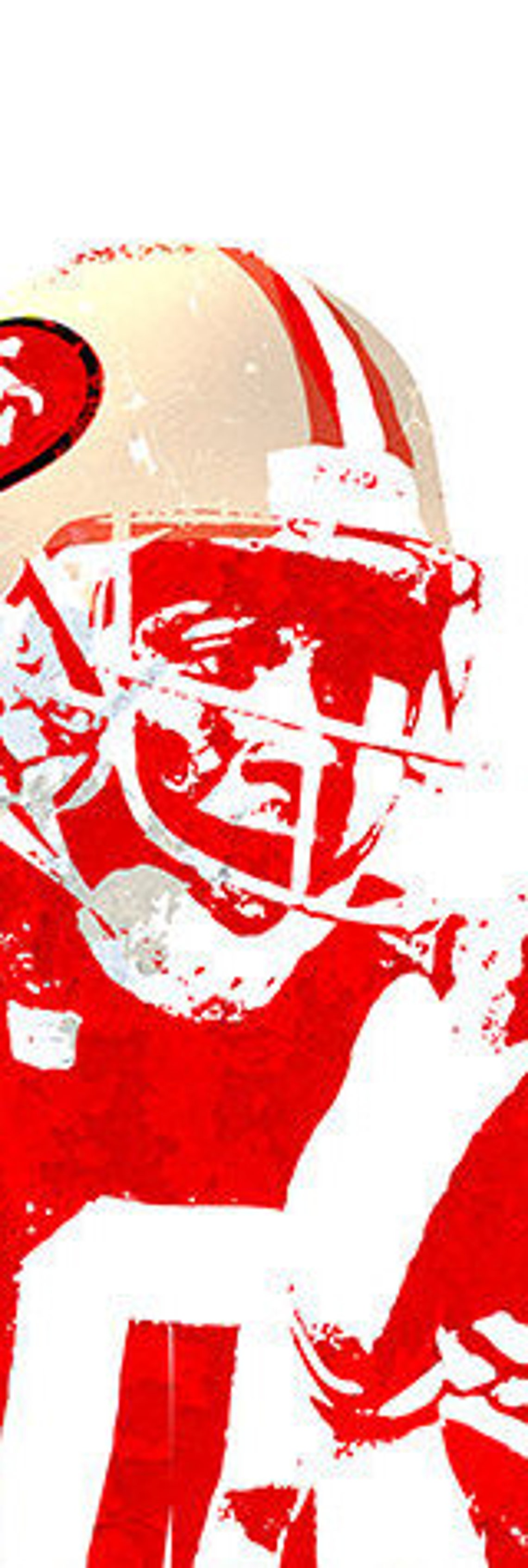 Fan Art Poster Jerry Rice San Francisco 49ers Poster Wall - Etsy