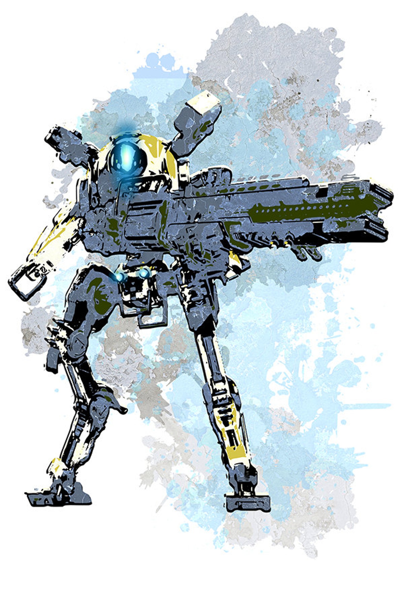 Titanfall 2 Northstar Poster: Gamer Mech Art (digital Art) - Etsy