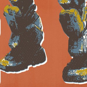 Mechwarrior Executioner, Post Modern, Modern, Gaming Posters, Gamer Art ...