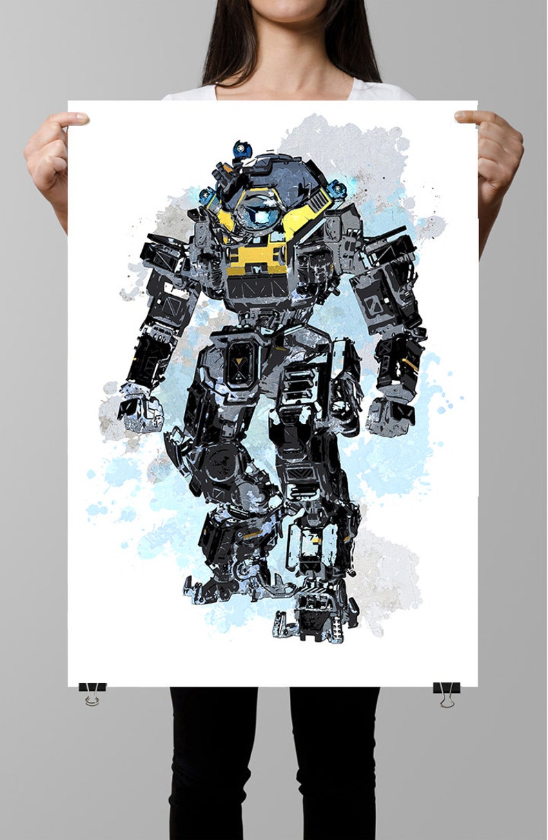 Titanfall 2 Fan Art Poster Titan Gamer Art Geek Geek - Etsy