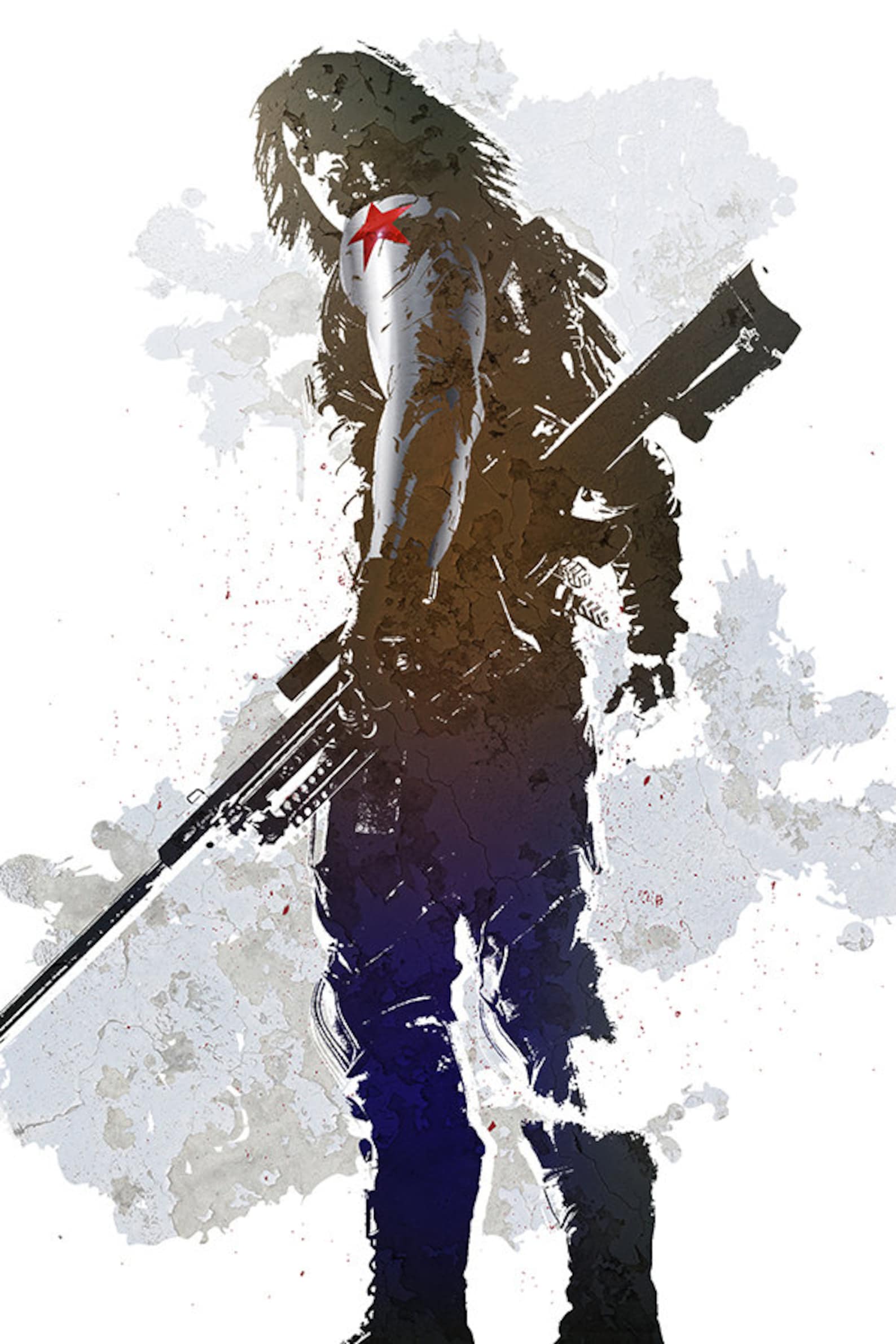 Bucky Barnes, the Winter Soldier, Marvel Universe - Etsy