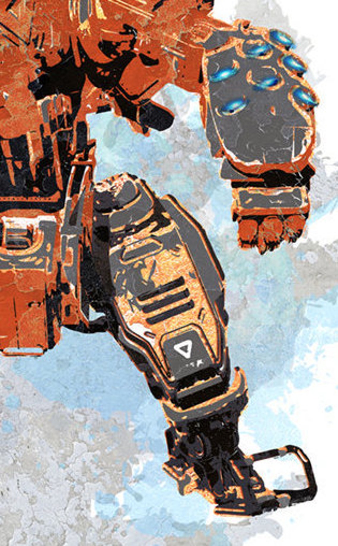 Titanfall 2 Scorch Prime Fan Art Wall Art Poster Game Poster | Etsy