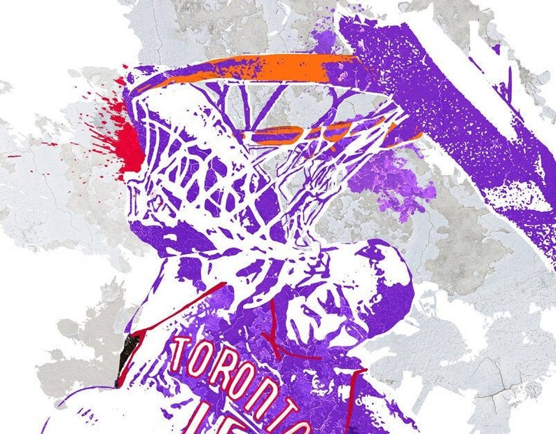 Vince Carter Toronto Raptors Poster Wall Art Sports Poster - Etsy