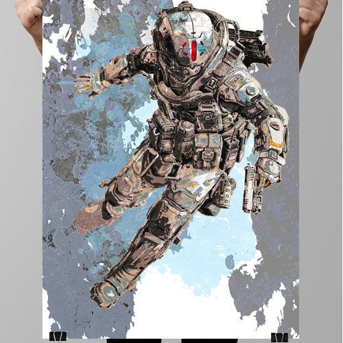 Titanfall 2 Monarch Fan Art Poster Titan Gamer Art - Etsy