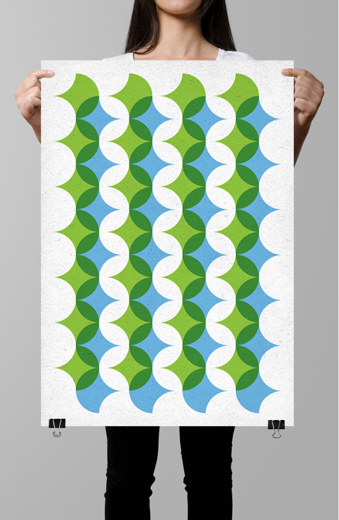 Retro Pattern Wall Art, Poster Art, Poster Art, Geometric Prints, 60s ...