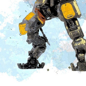 Titanfall 2 - Monarch - Fan Art Poster, Titan, Gamer Art, Geek, Geek ...