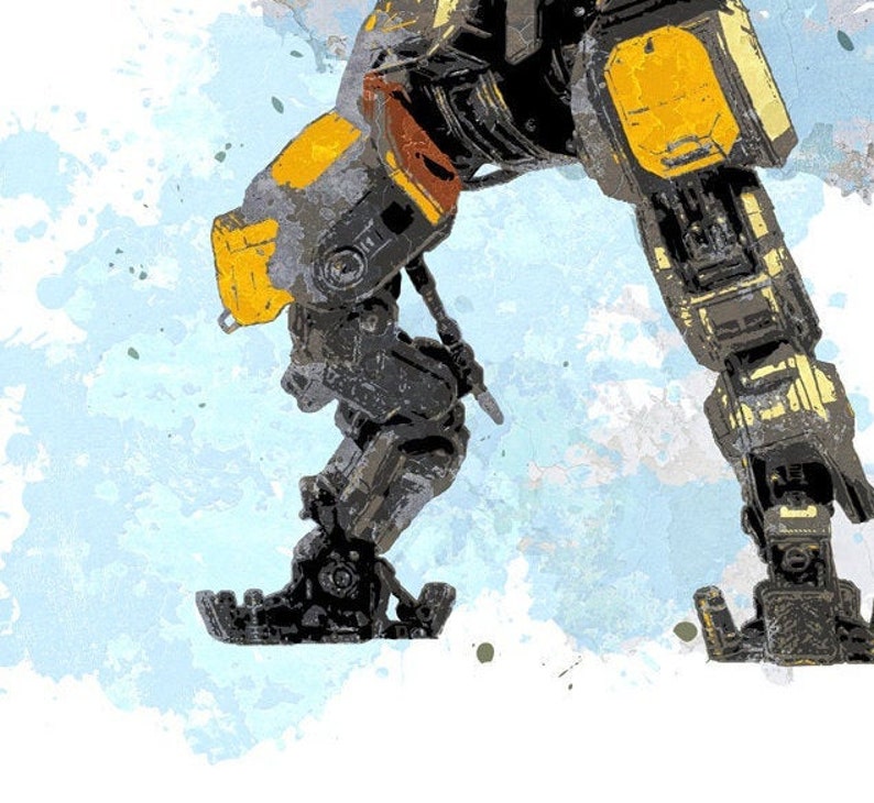 Titanfall 2 Monarch Fan Art Poster Titan Gamer Art | Etsy